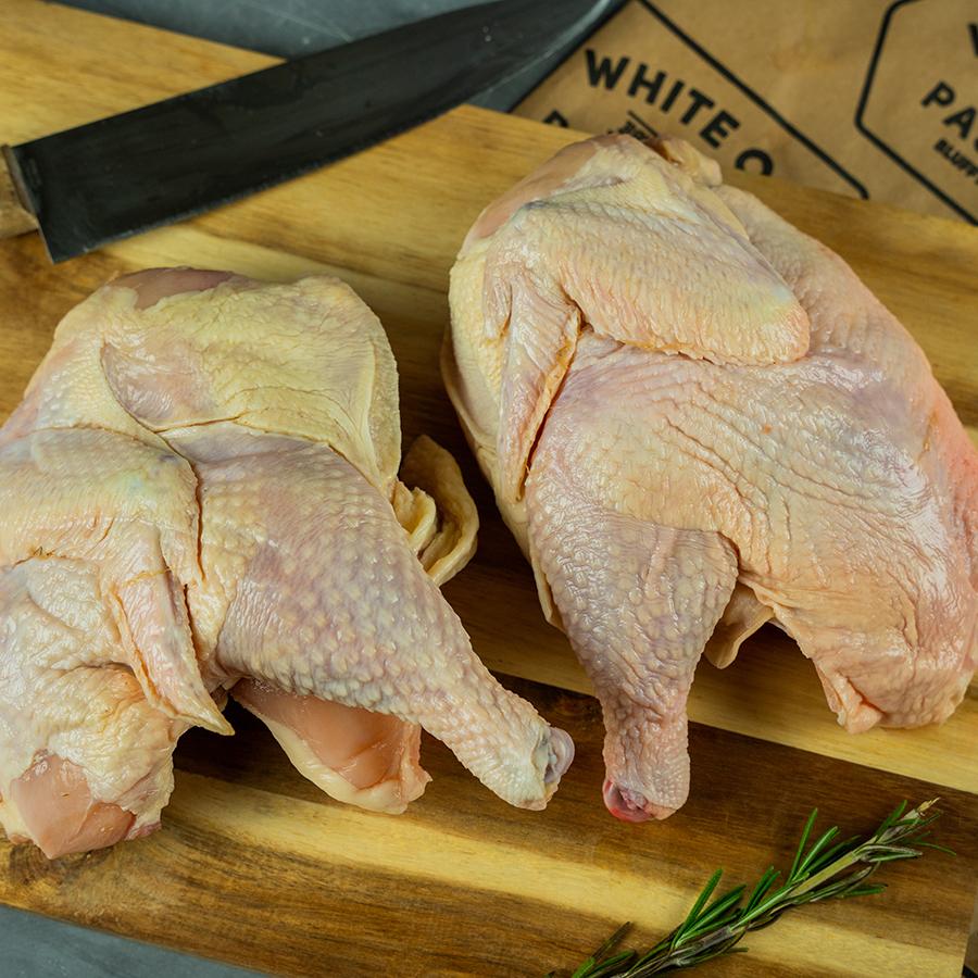 Pastured Poultry Wholes & Halves – White Oak Pastures