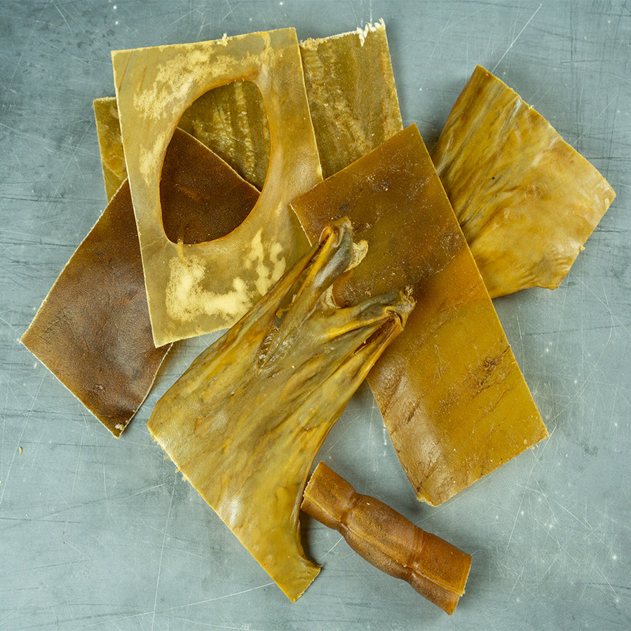 Grassfed Rawhide Sampler 10 oz. Pet Chews – White Oak Pastures