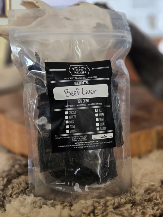 Dehydrated Grassfed Beef Liver – White Oak Pastures