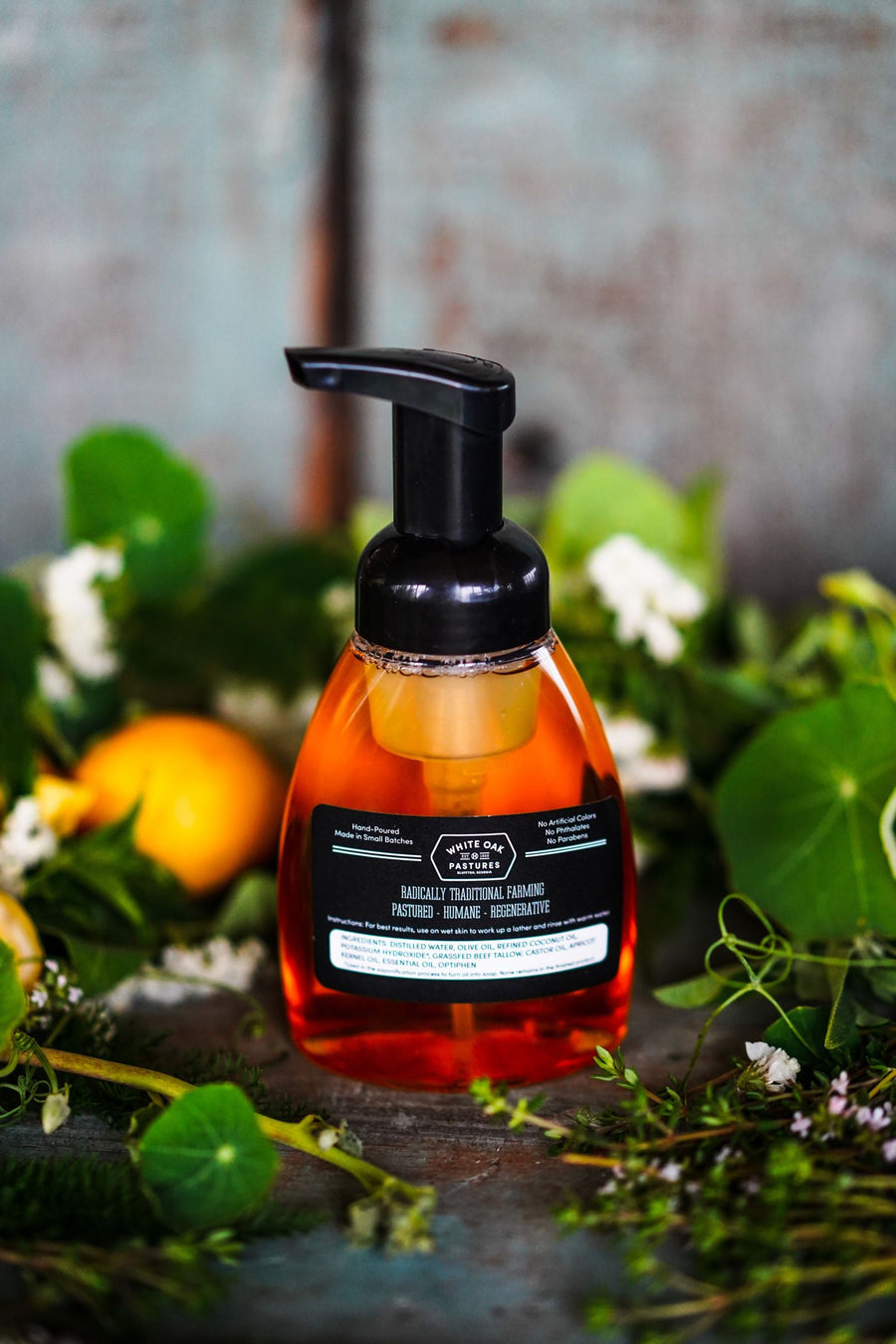 Tallow Foaming Hand Soap Citrus – White Oak Pastures